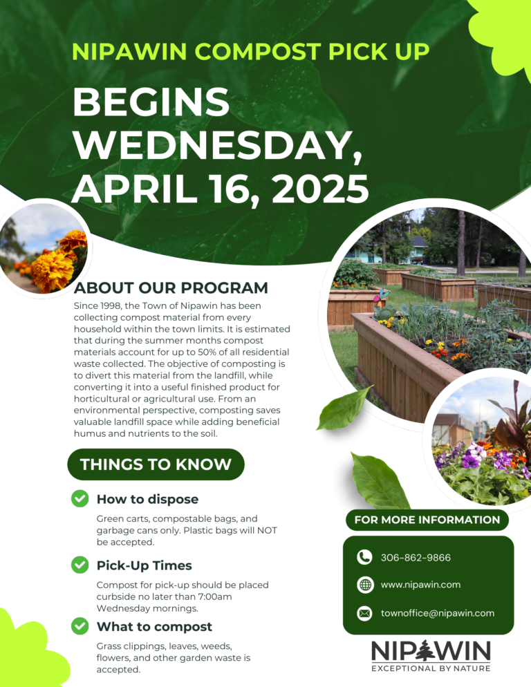 2025 Compost Pick-Up - Nipawin